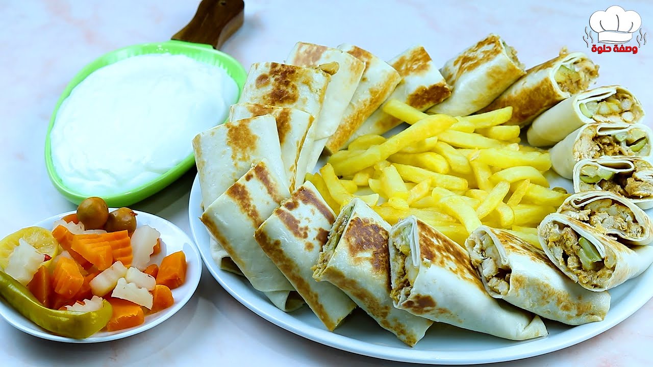 Frango Shawarma é minha refeição favorita